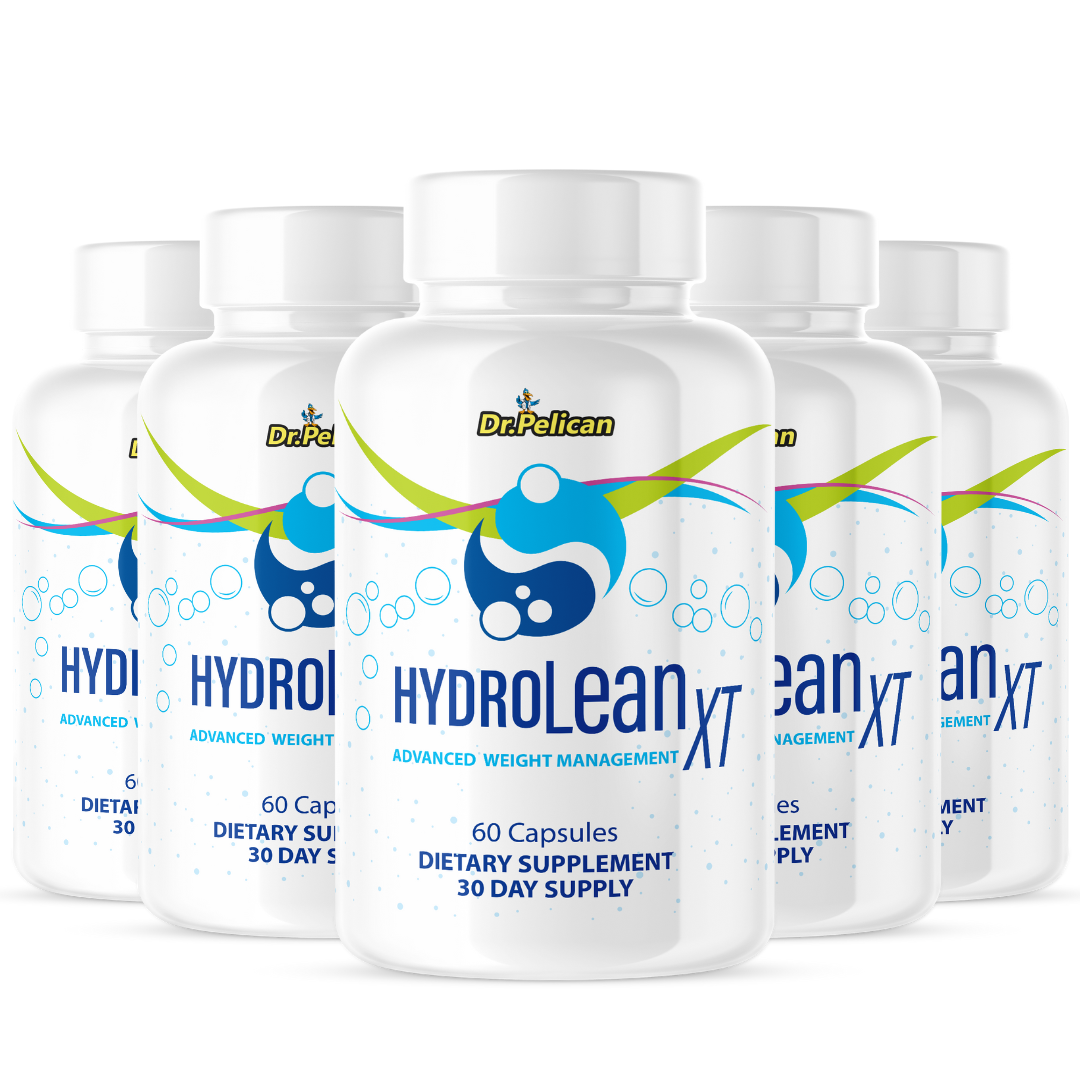 Hydro Lean XT- Digestive Support- 5 Bottles- 300 Capsules – Pelican Vitamins