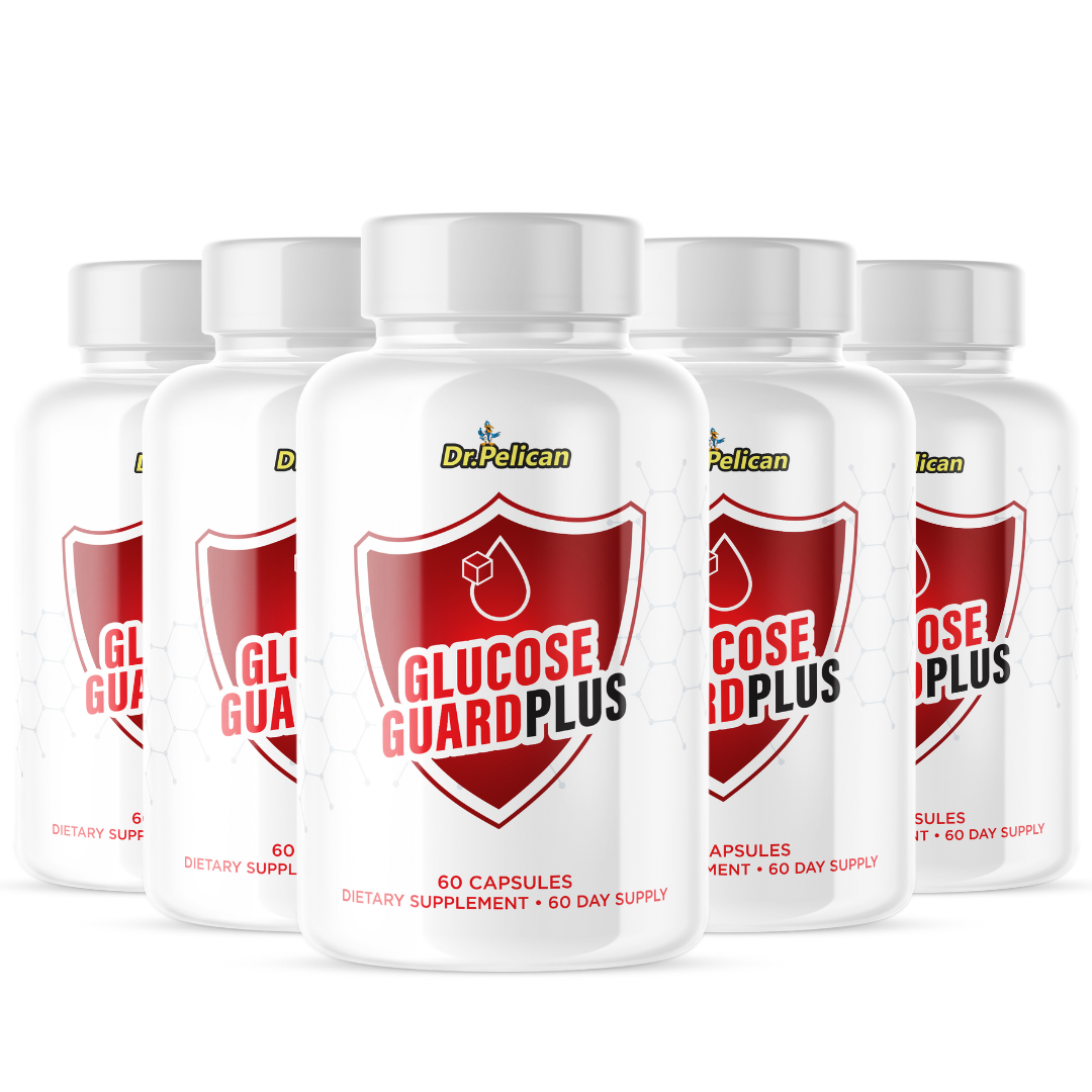 Glucose Guard Plus Blood Support 5 Bottles 300 Capsules – Pelican Vitamins