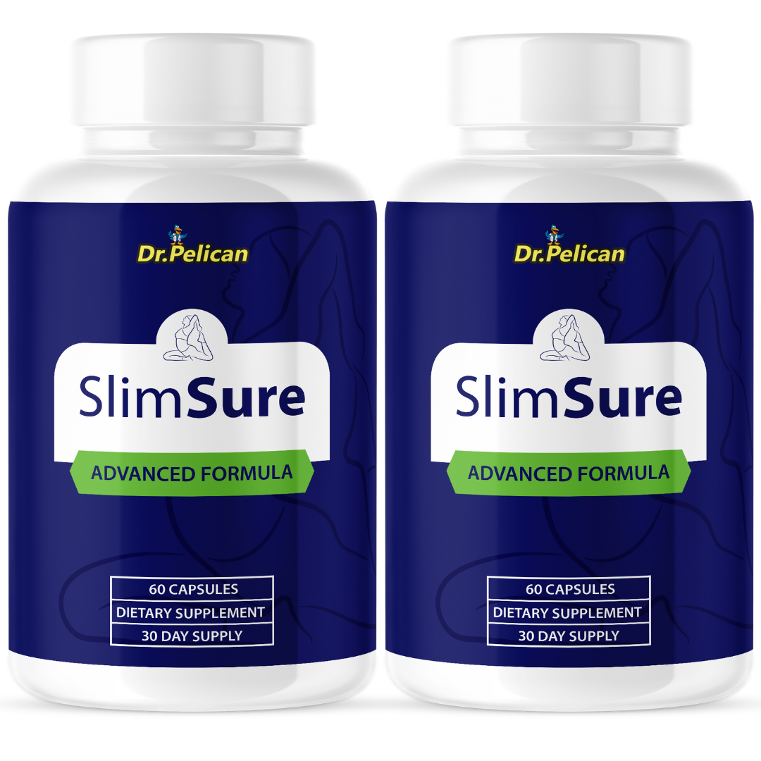 SlimSure- Digestive Support- 2 Bottles- 120 Capsules – Pelican Vitamins