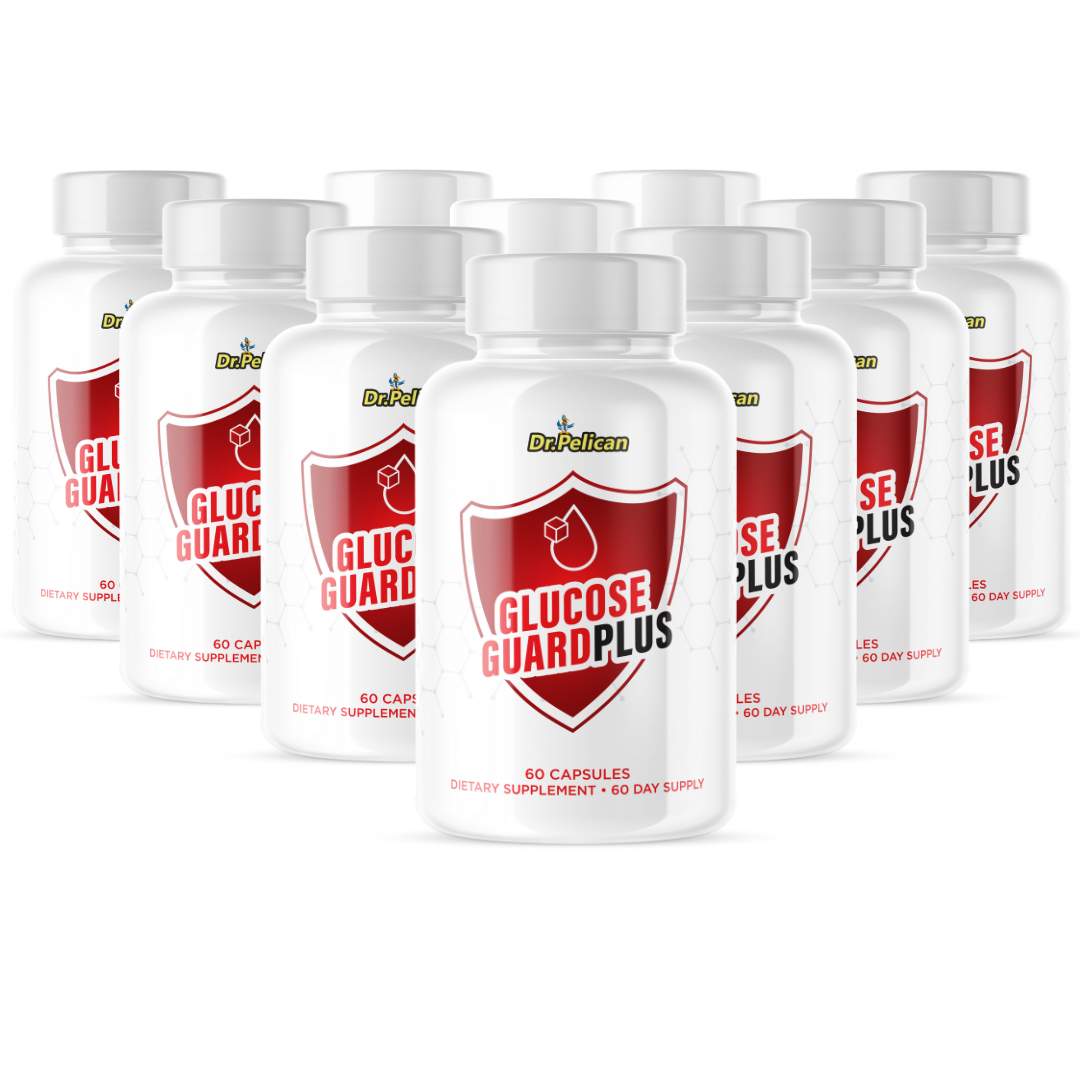 Glucose Guard Plus Blood Support 10 Bottles 600 Capsules – Pelican Vitamins