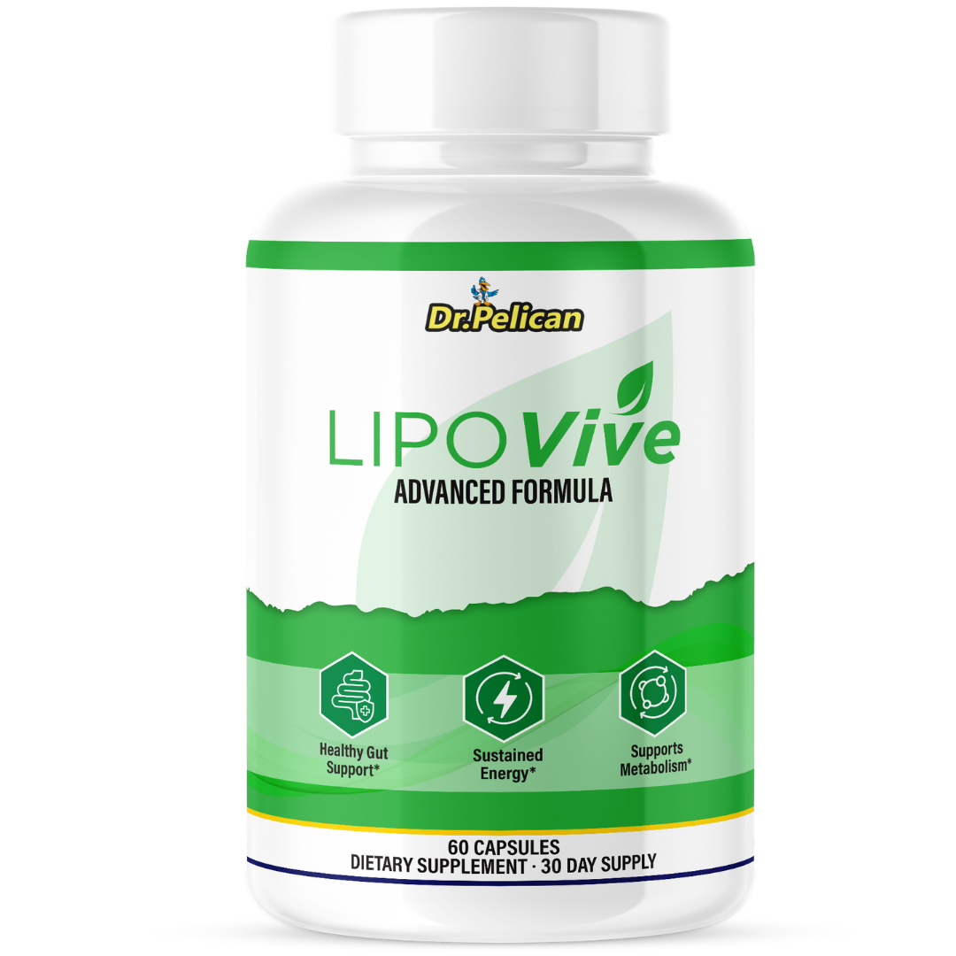LipoVive- Digestive Support- 60 Capsules – Pelican Vitamins