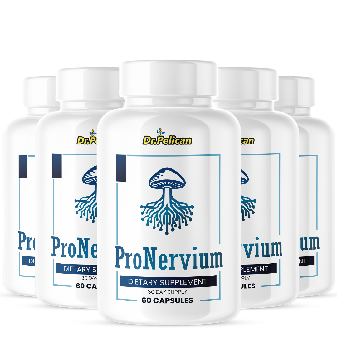 ProNervium Nerve Support 5 Bottles 300 Capsules – Pelican Vitamins