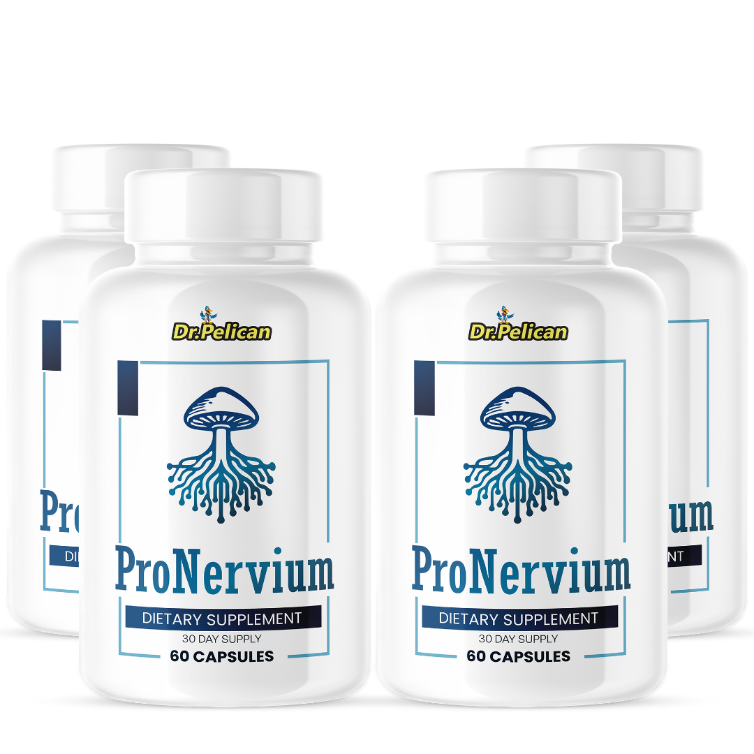 ProNervium Nerve Support 4 Bottles 240 Capsules – Pelican Vitamins