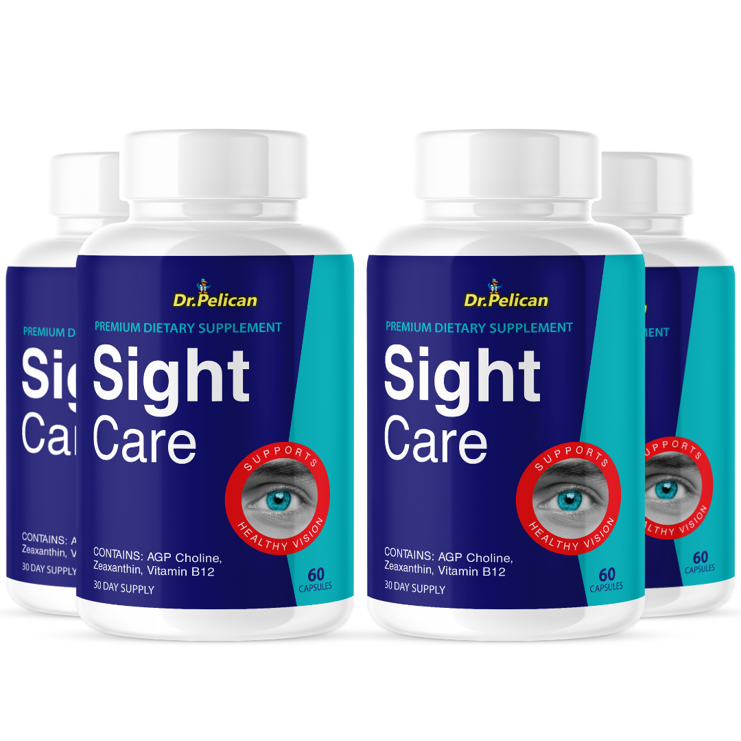 Sight Care- Eye Support- 4 Bottles- 240 Capsules – Pelican Vitamins