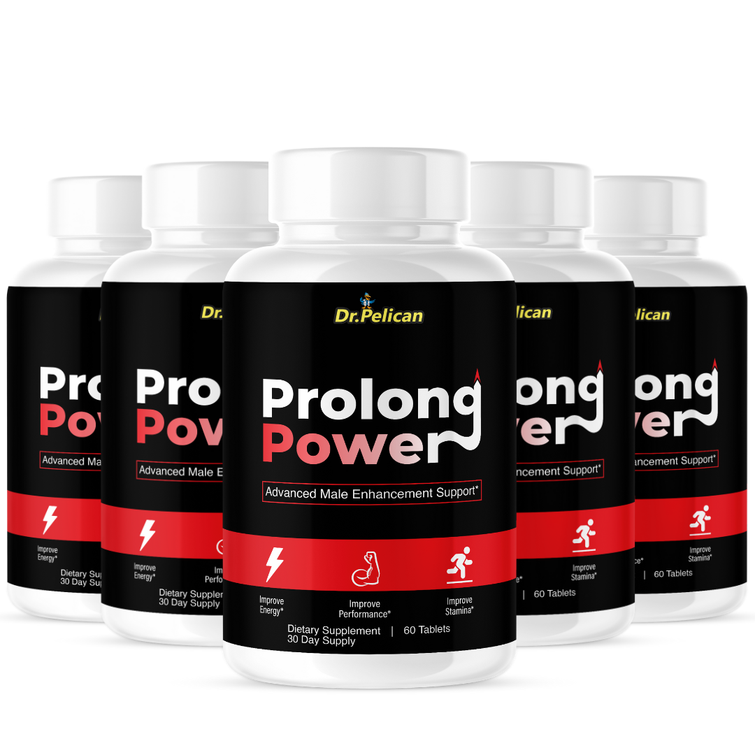 Prolong Power - Men's Health & Performance- 5 Bottles- 300 Tablets ...