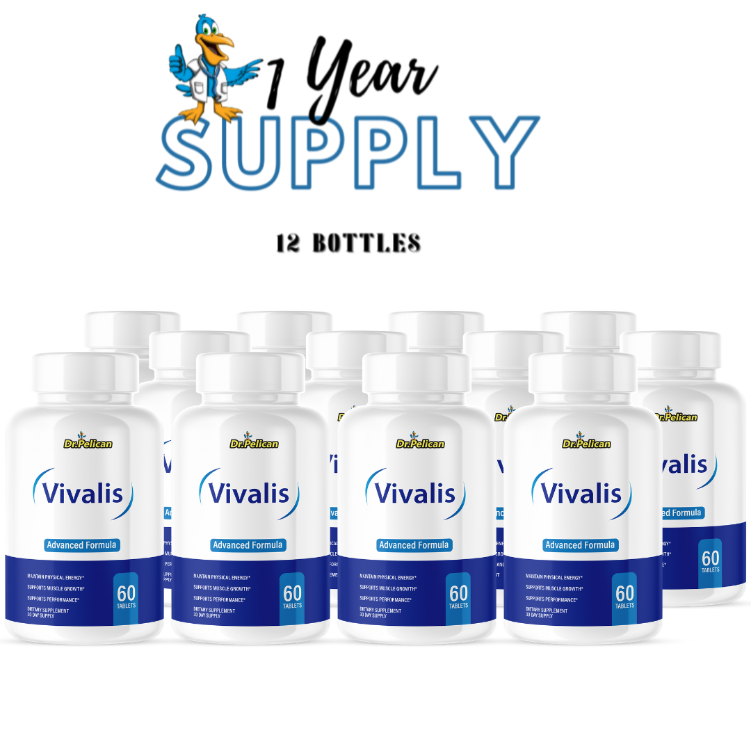 Vivalis- Men's Health & Performance- 12 Bottles- 720 Tablets – Pelican ...