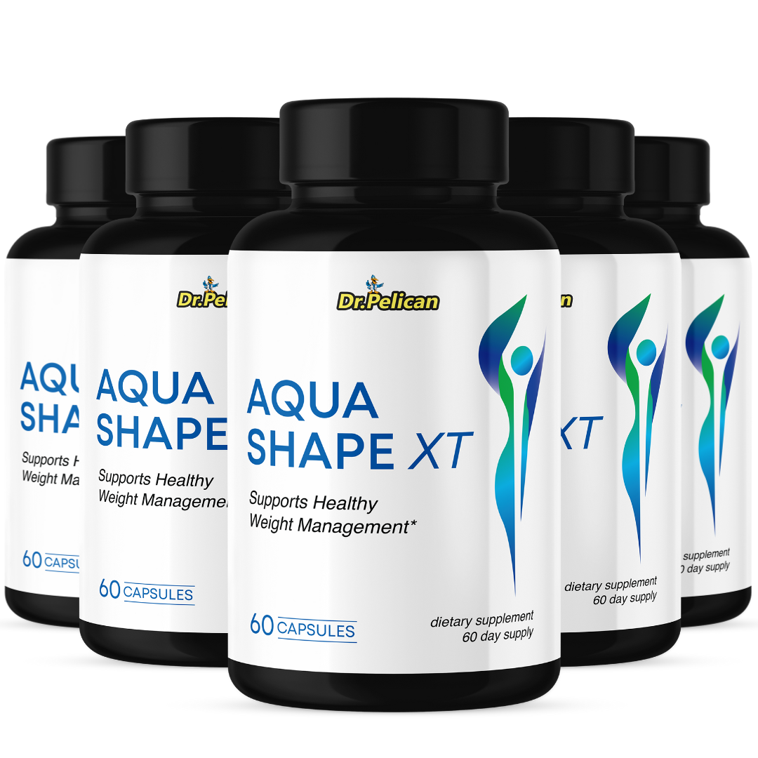 Aqua Shape XT- Keto & Weight Support- 5 Bottles- 300 Capsules – Pelican ...