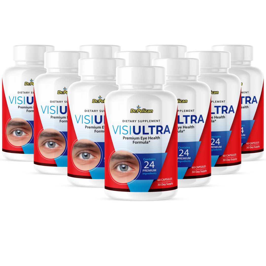 Visiultra- Eye Support- 10 Bottles- 600 Capsules – Pelican Vitamins