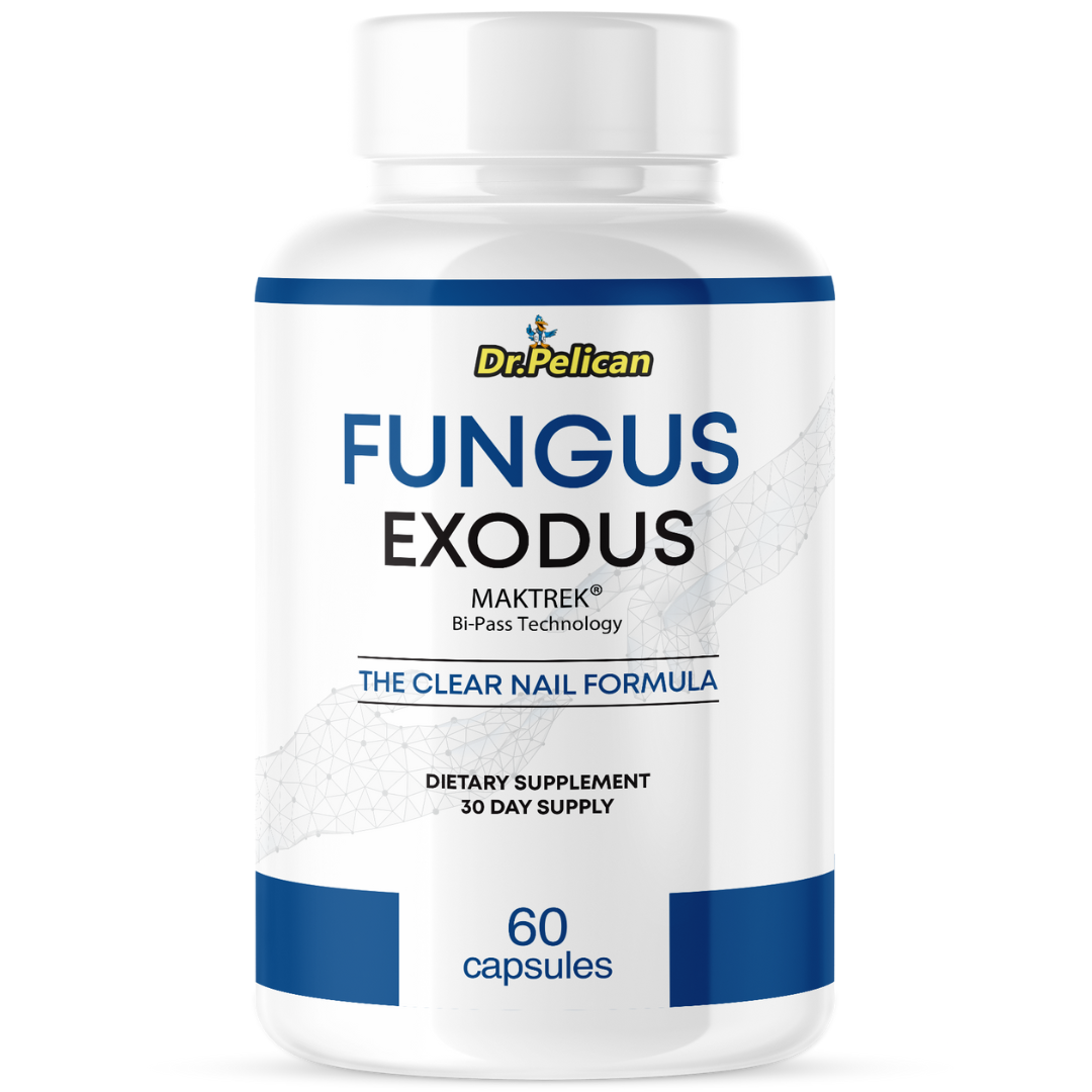 Fungus Exodus- Skin & Nail Support- 60 Capsules – Pelican Vitamins
