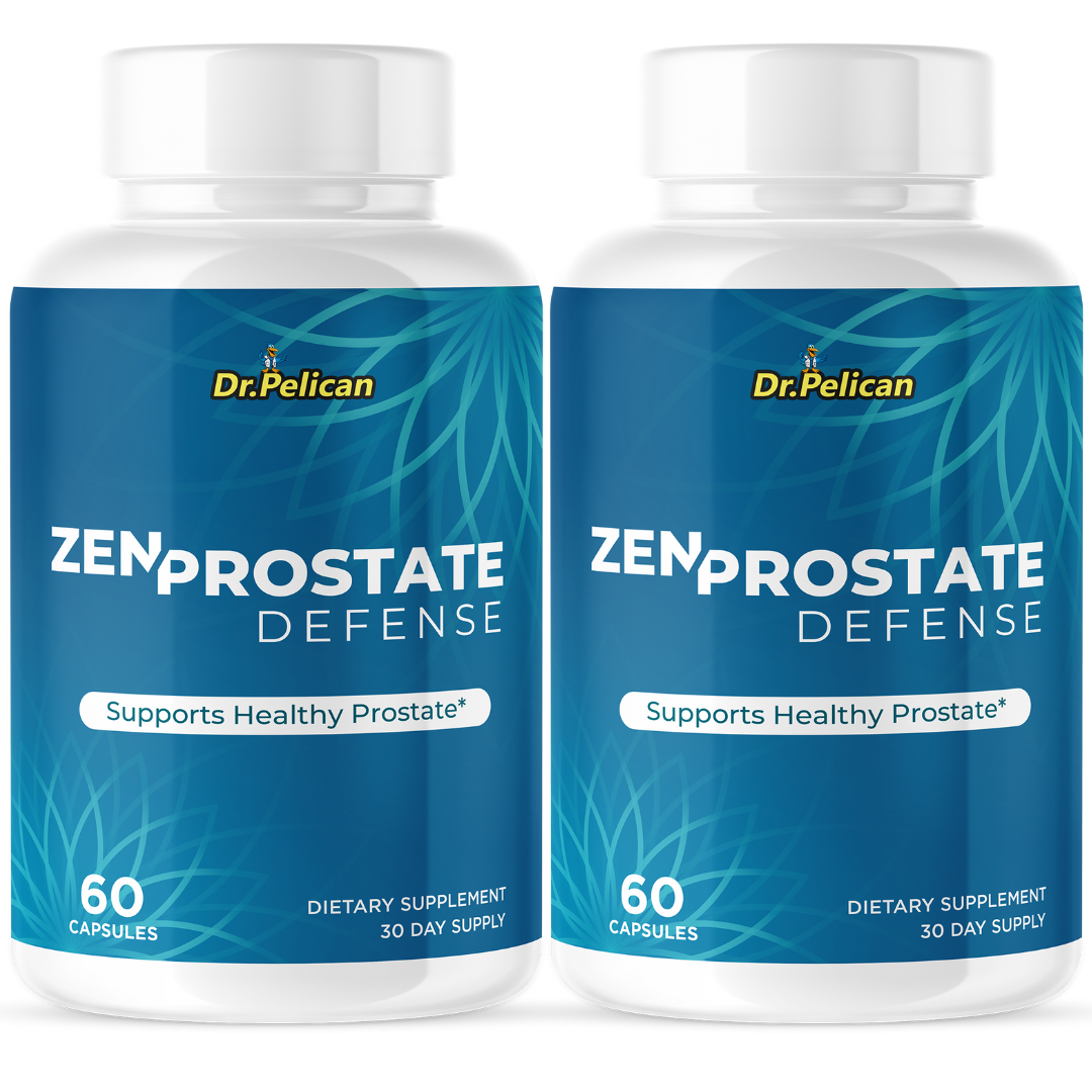 Zen Prostate Defense Prostate Support 2 Bottles 120 Capsules – Pelican ...