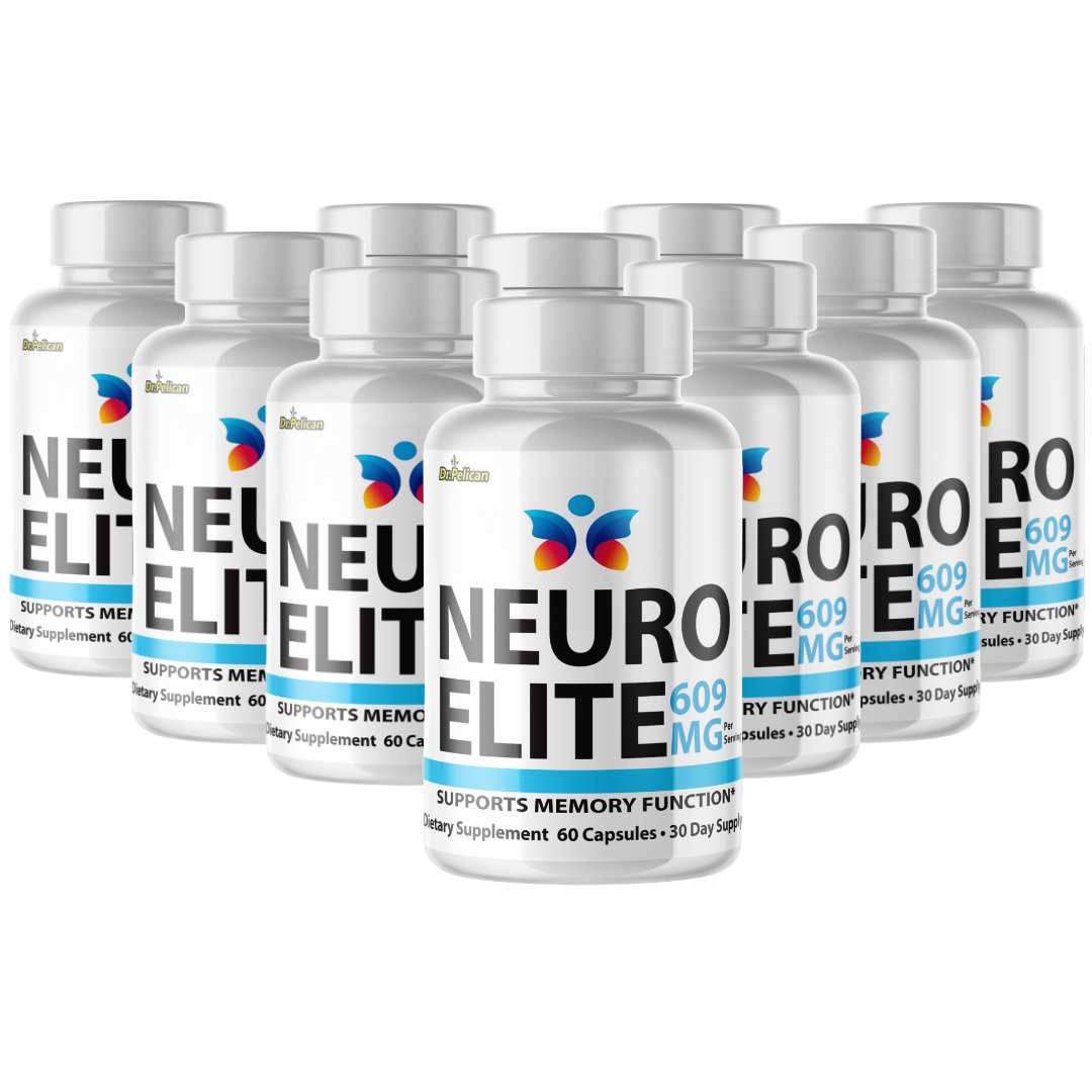 Neuro Elite Brain & Cognitve Support 10 Bottles 600 Capsules – Pelican ...