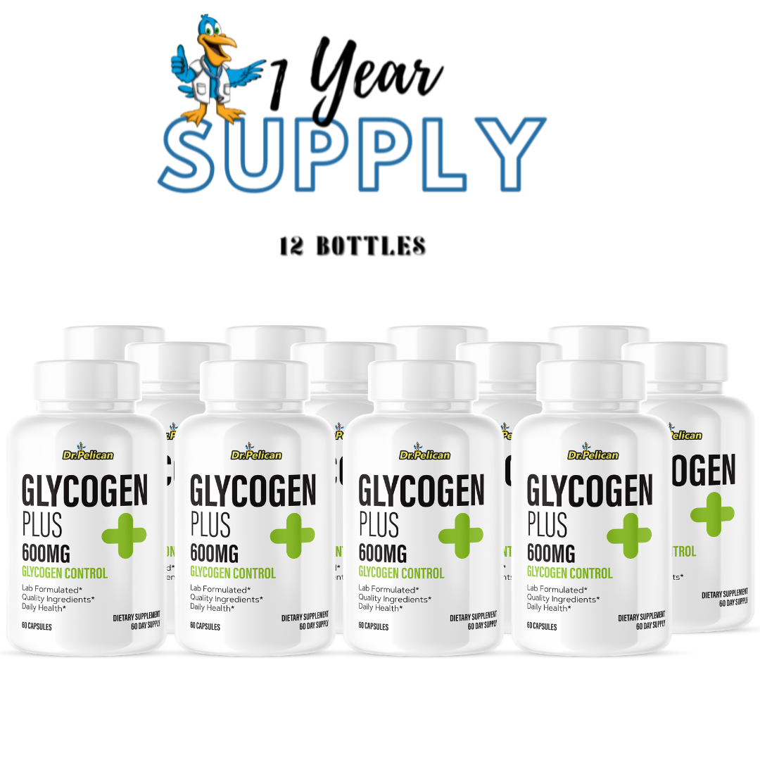 Glycogen Plus Blood Support 12 Bottles 720 Capsules – Pelican Vitamins