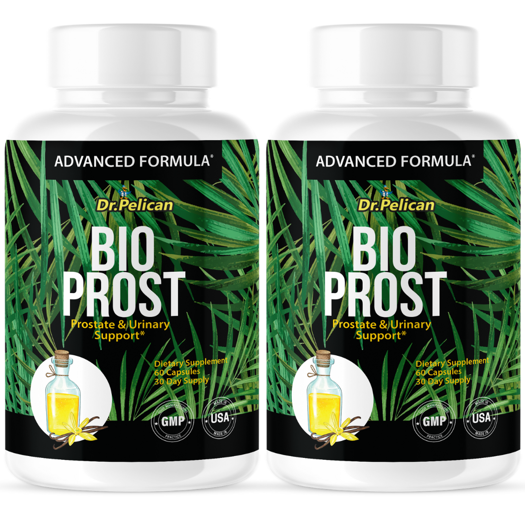 Bio Prost- Prostate Support- 2 Bottles- 120 Capsules – Pelican Vitamins