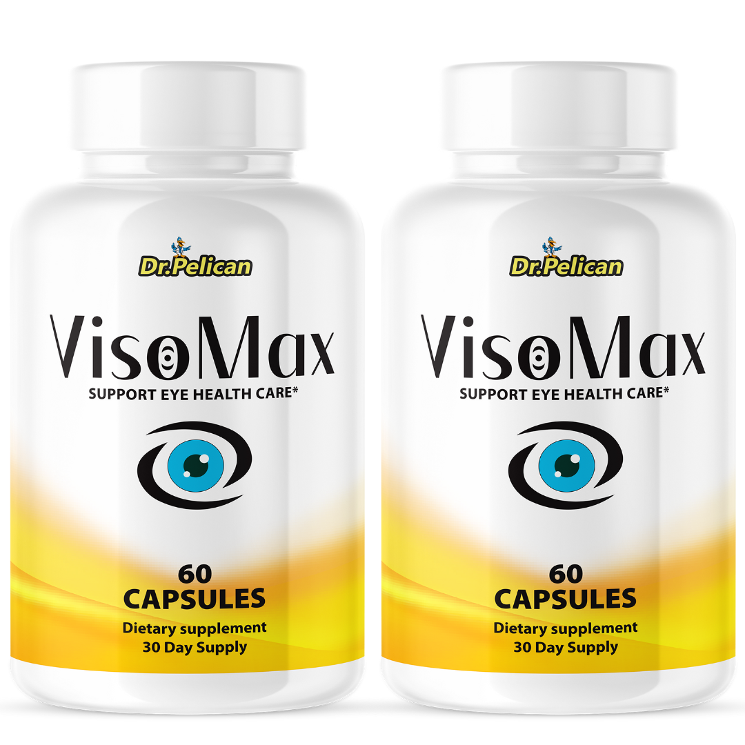 VisoMax- Eye Support- 2 Bottles- 120 Capsules – Pelican Vitamins