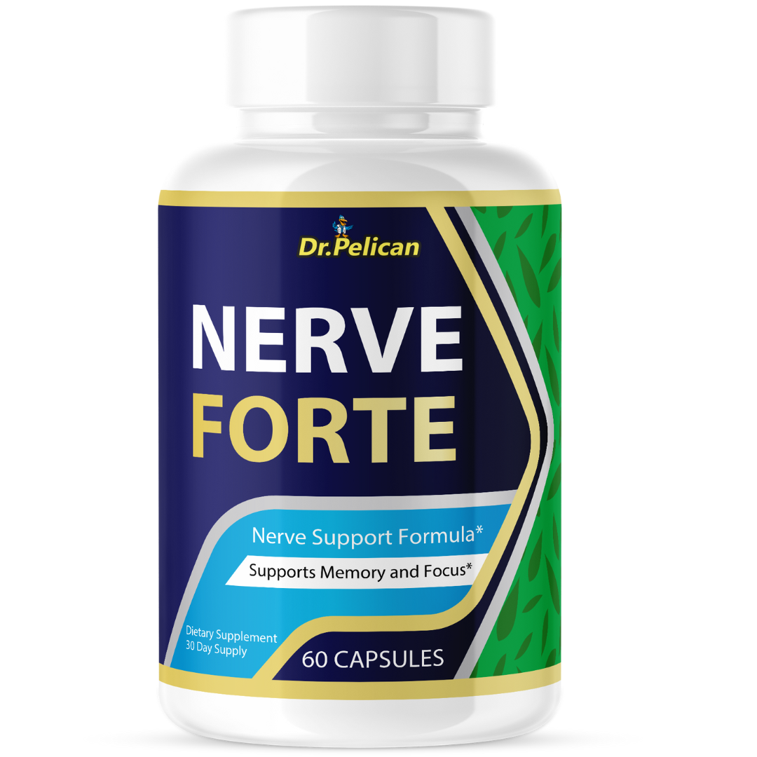 Nerve Forte- Nerve Support- 60 Capsules – Pelican Vitamins