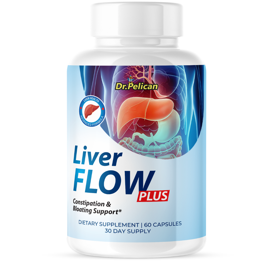 Liver Flow Plus- Liver Support- 60 Capsules – Pelican Vitamins