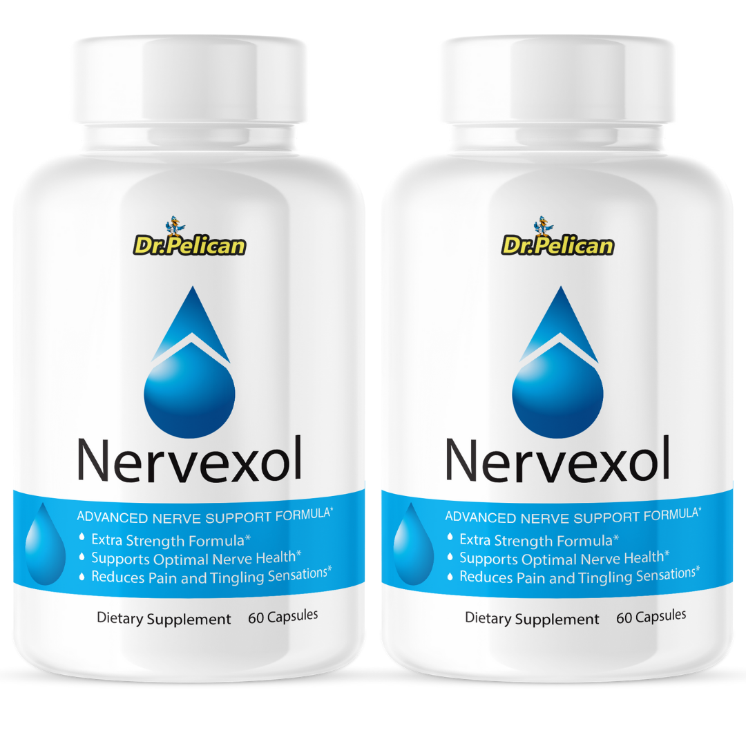 Nervexol- Pain Reducer/ Nerve Health- 2 Bottles- 120 Capsules – Pelican ...