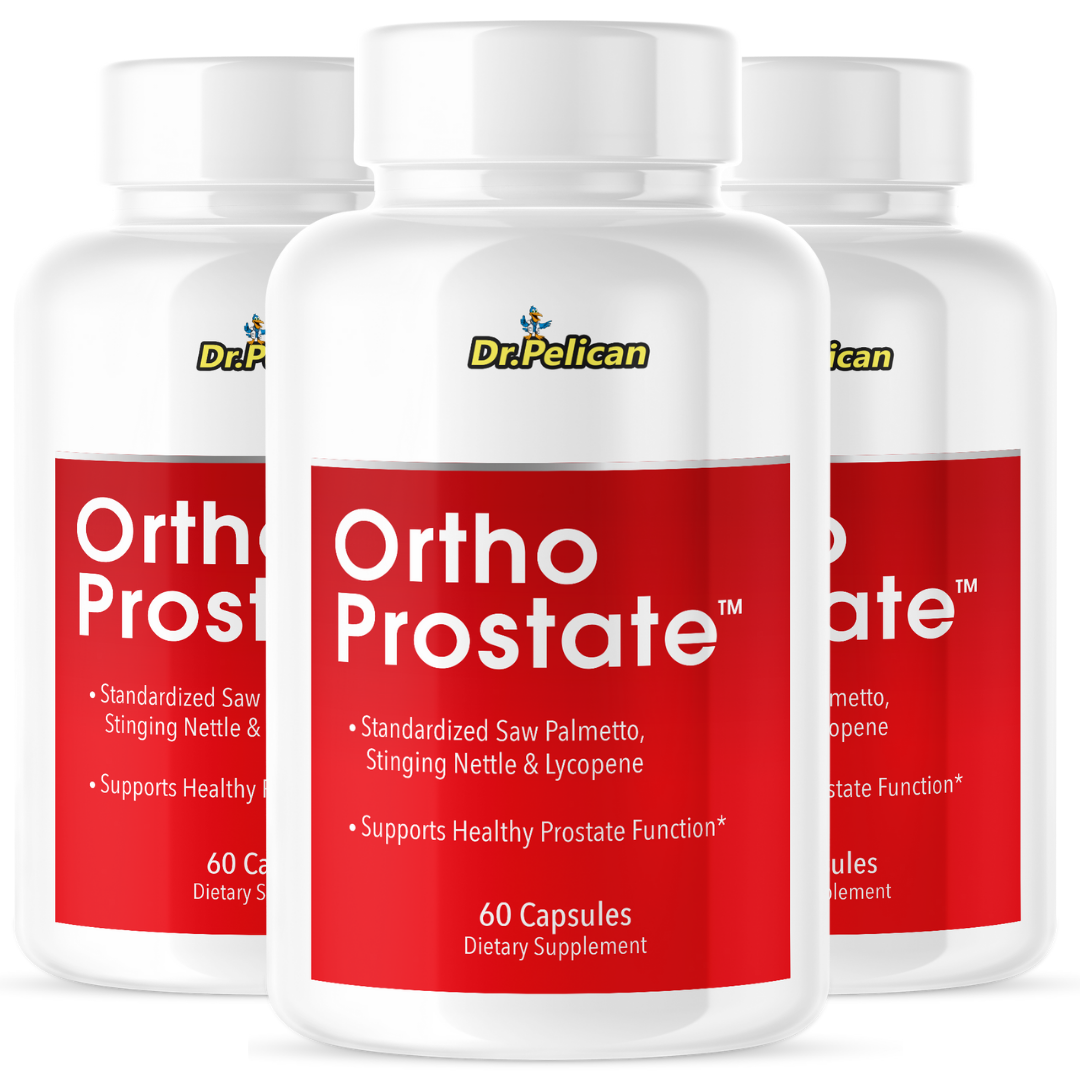 Ortho Prostate- Ciculation/Urinary Tract Health- 3 Bottles- 180 Capsul ...