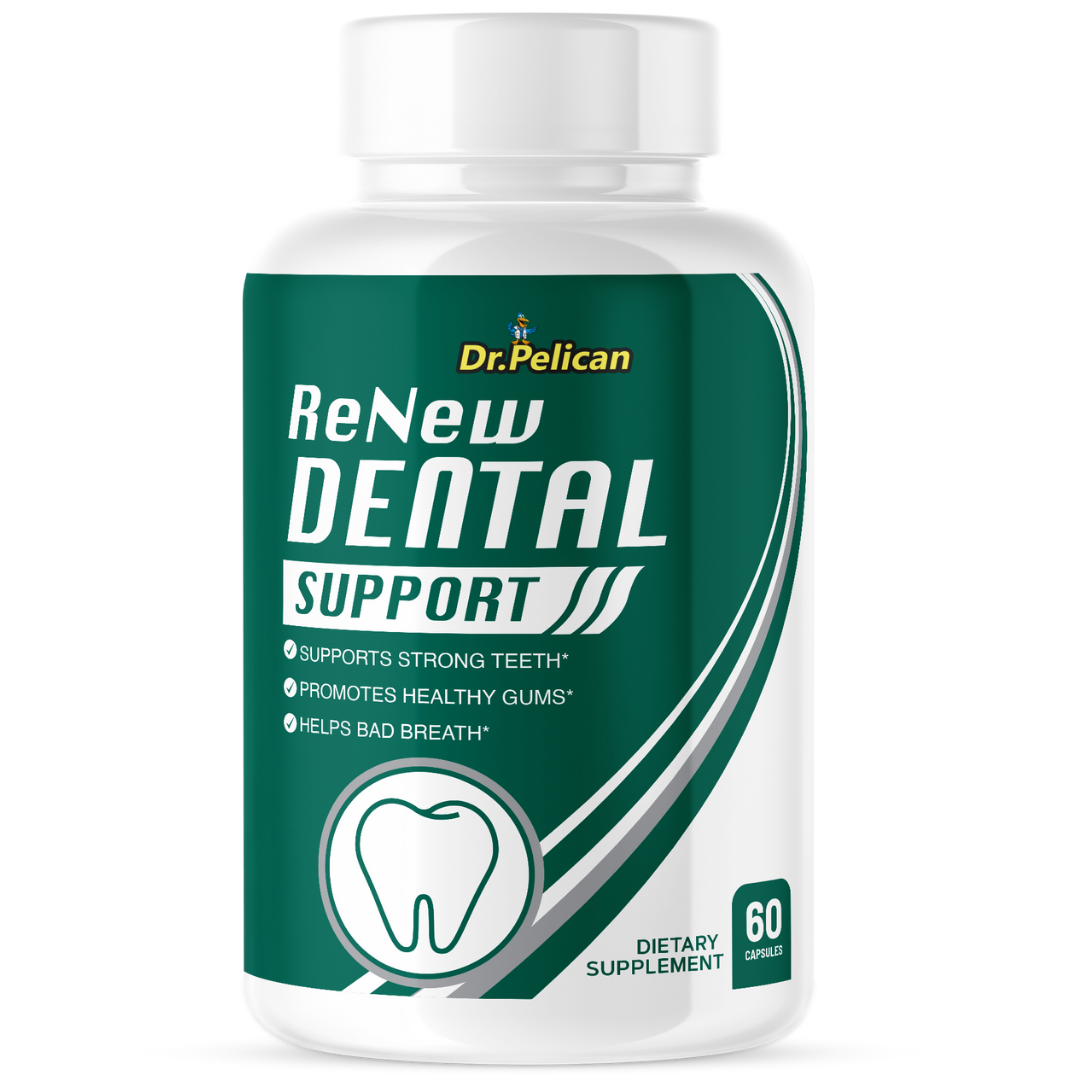 ReNew Dental Support- Gum & Tooth Health/ Fresh Breath- 60 Capsules ...