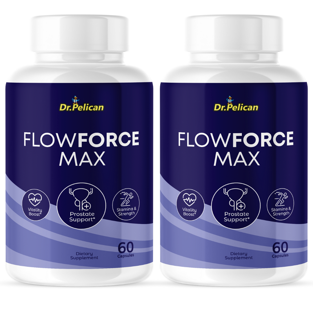 Flowforce Max- Prostate Support/Stamina/Strength- 2 Bottles- 120 Capsu ...